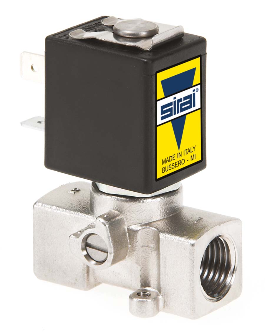 Sirai Stainless Steel Solenoid Valves - PCM Engineering